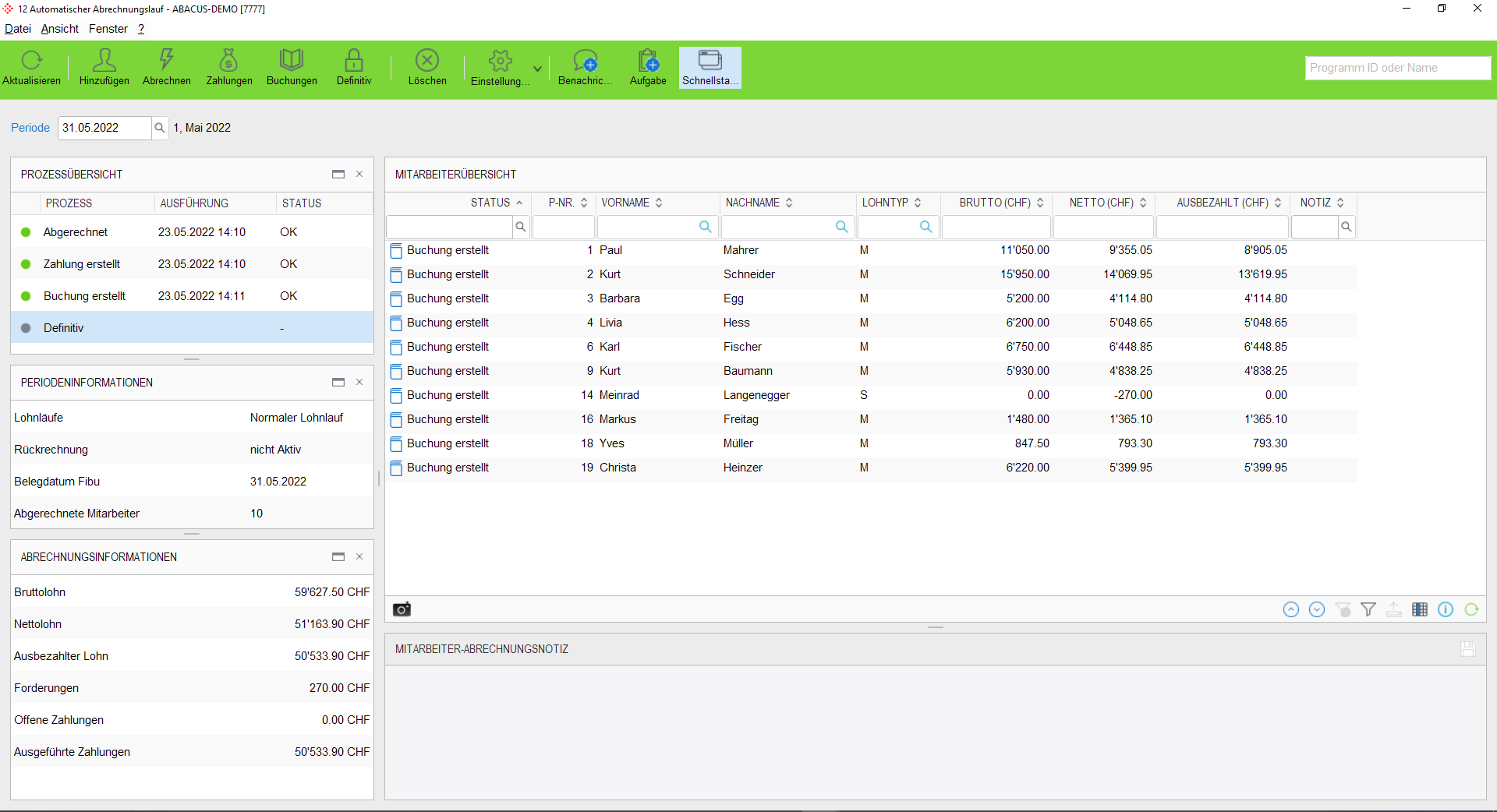 Drei Highlights aus der Abacus Lohn­buch­haltung